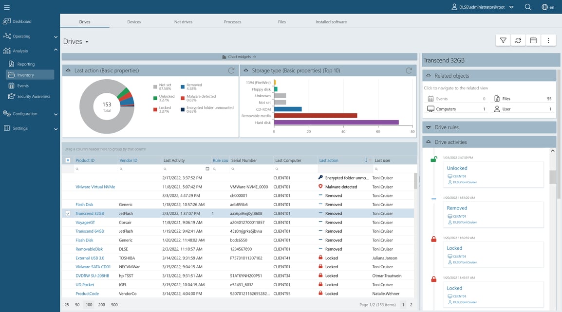 Endpoint Security | DriveLock HYPERSECURE Platform